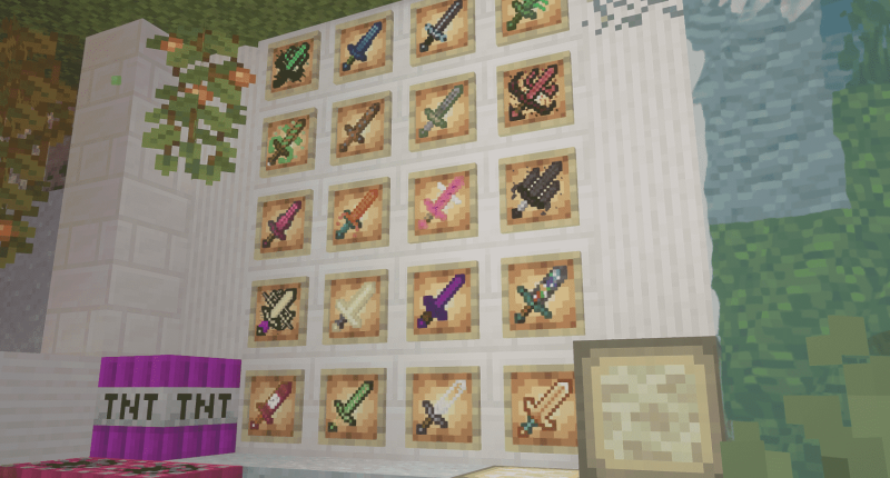 Pexe's Elemental Swords | MCreator